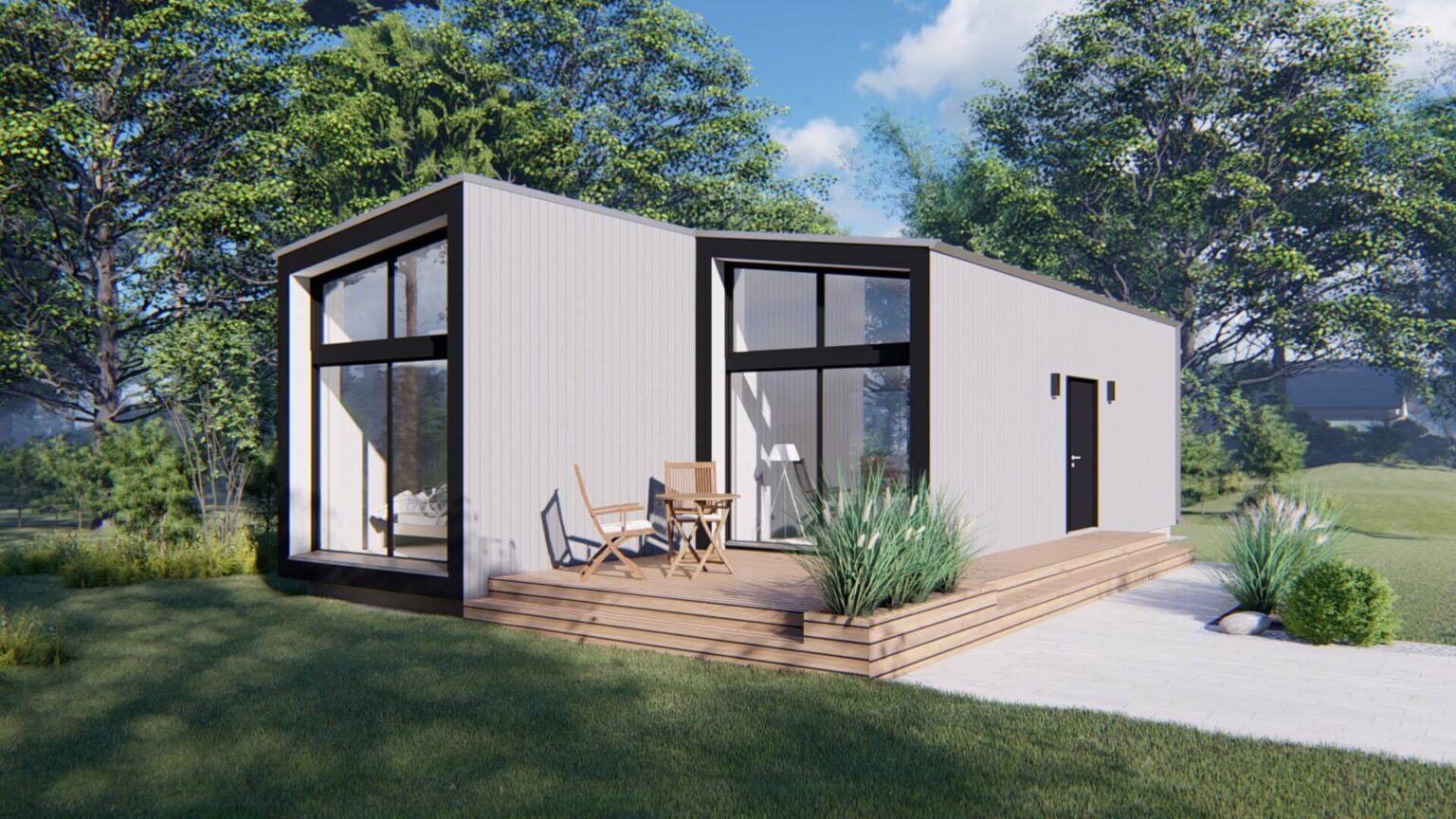 Moodulmaja Modern Modular Type F 60 - PINSKA