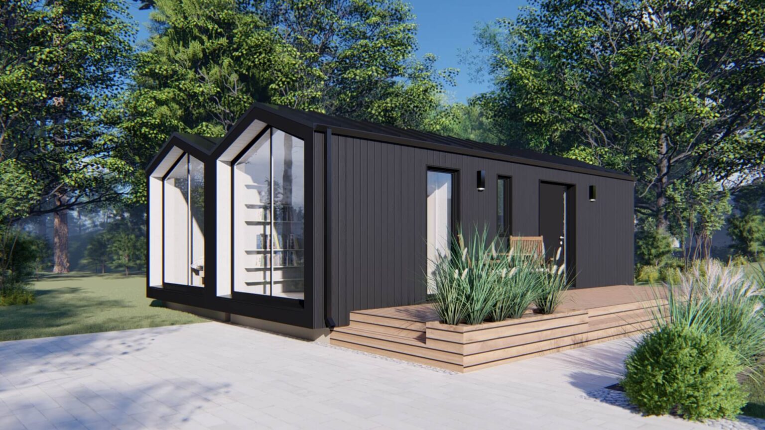 Moodulmaja Modern Modular Type M 54 - PINSKA